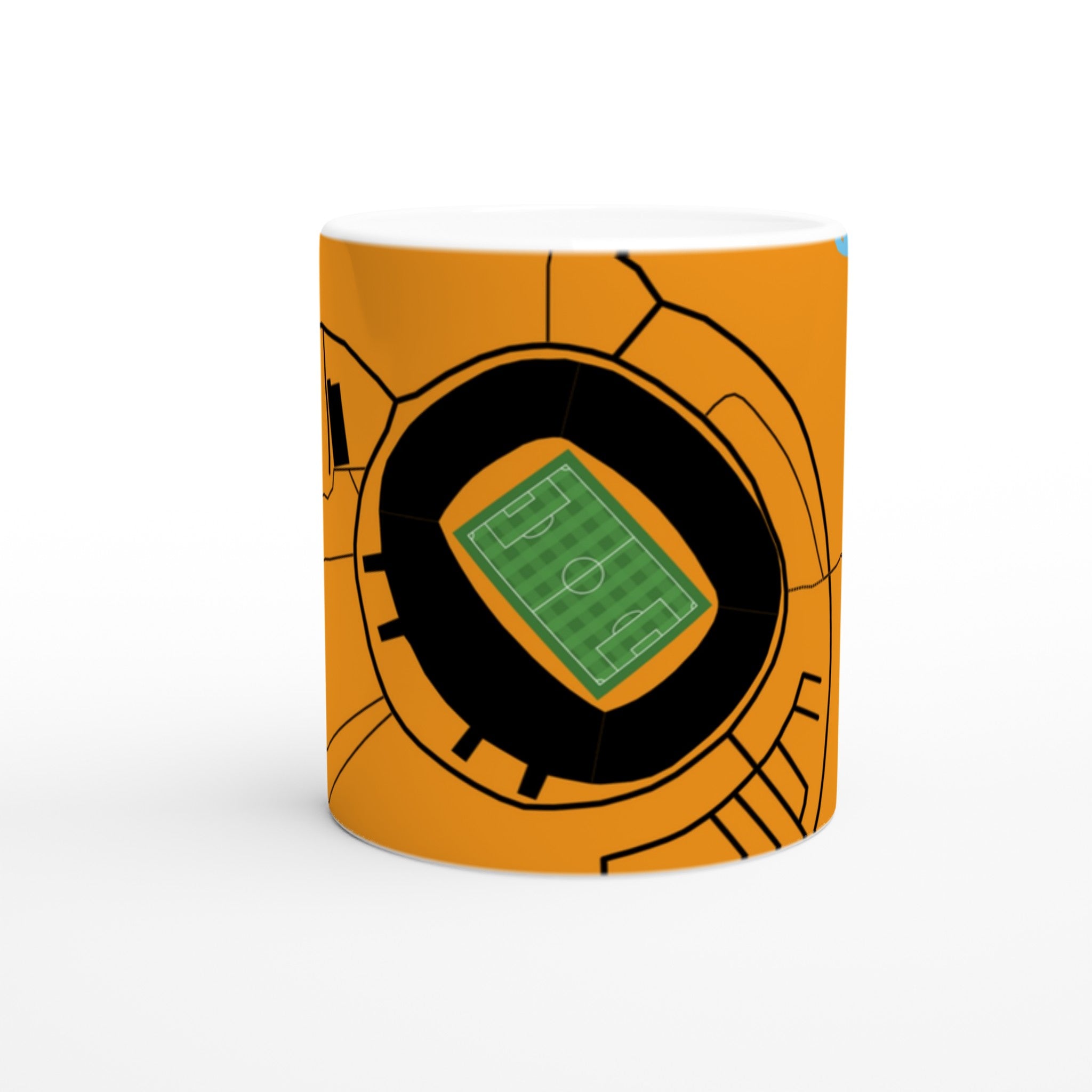 Hull City MKM Stadium Ceramic Mug - Stadium Map Edition – Ground Designs