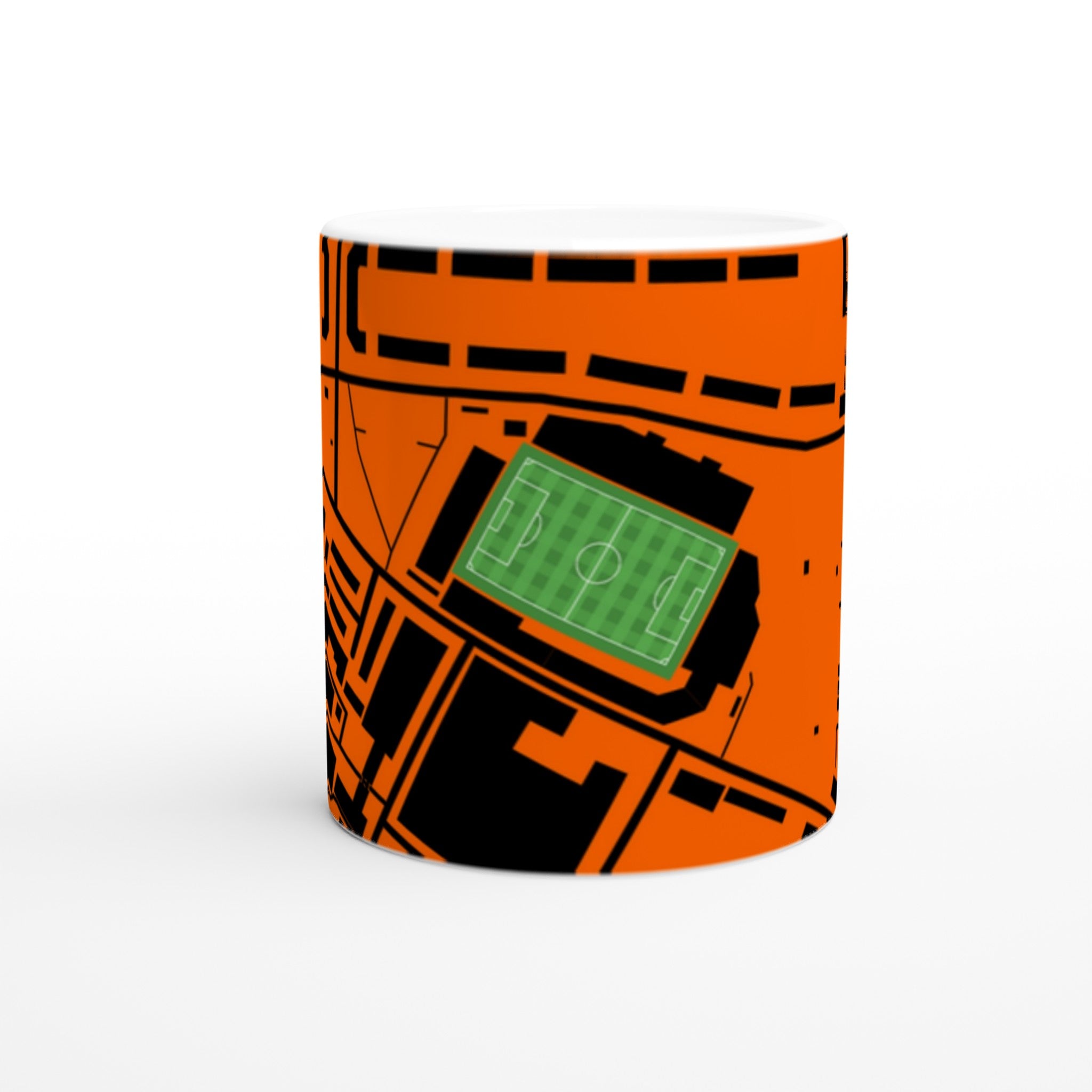 Dundee United Tannadice Park Ceramic Mug - Stadium Map Edition – Ground ...